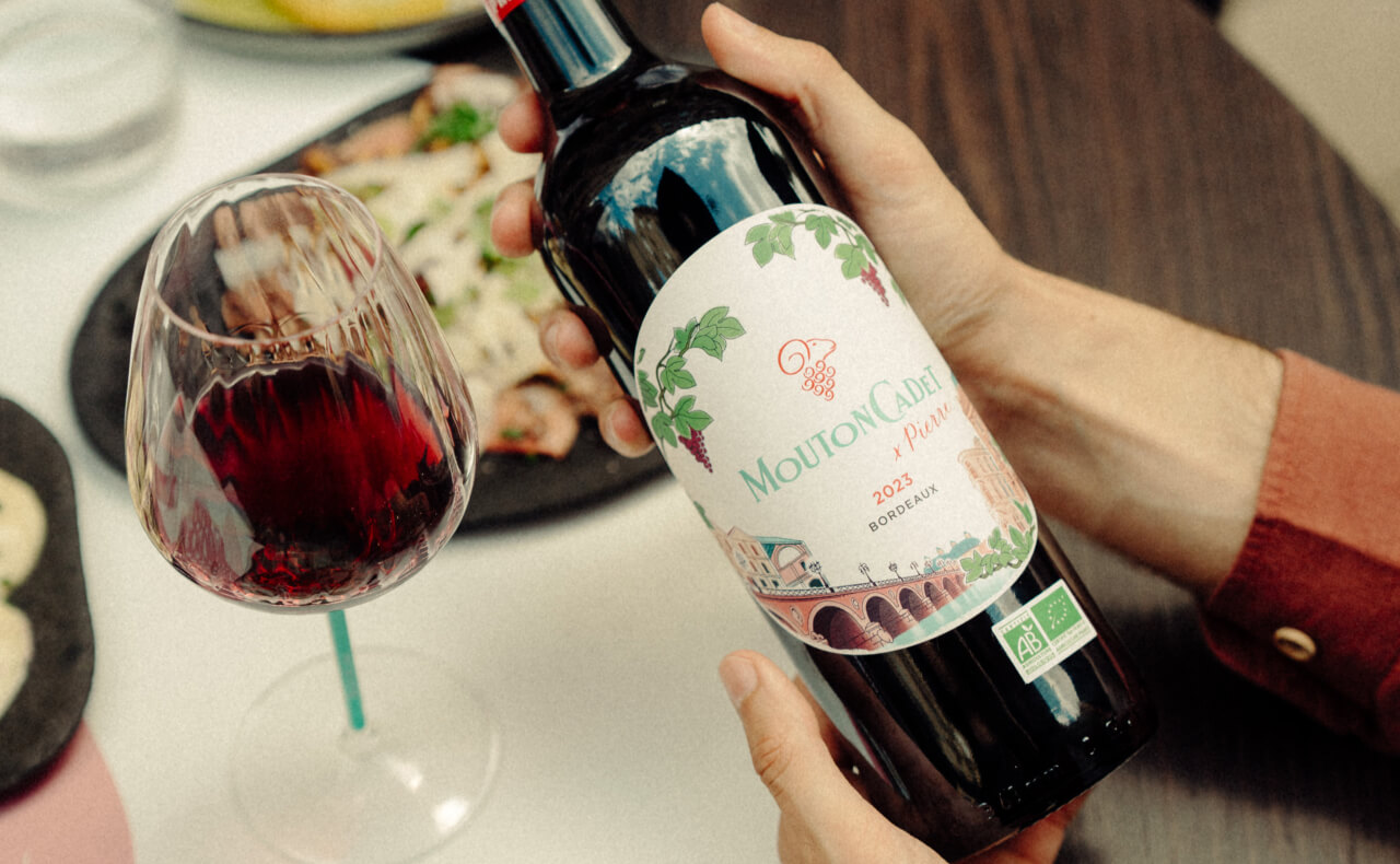 Mouton Cadet Rouge x Pierre Ögren de Rothschild