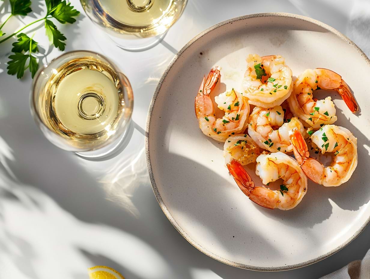 Best wines with shrimp scampi - an ocean of outstanding taste