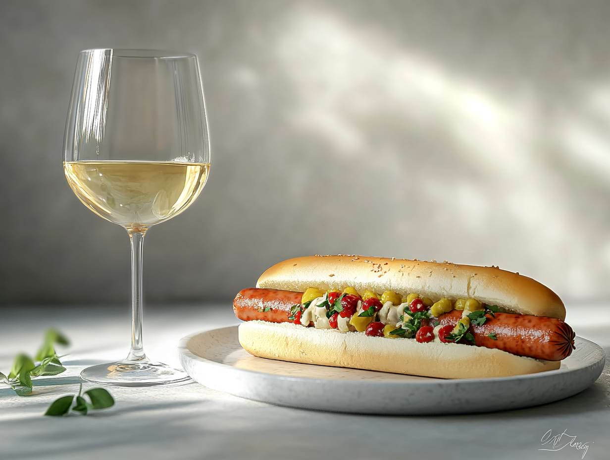 Hot dogs and wine: An unlikely but perfect pairing