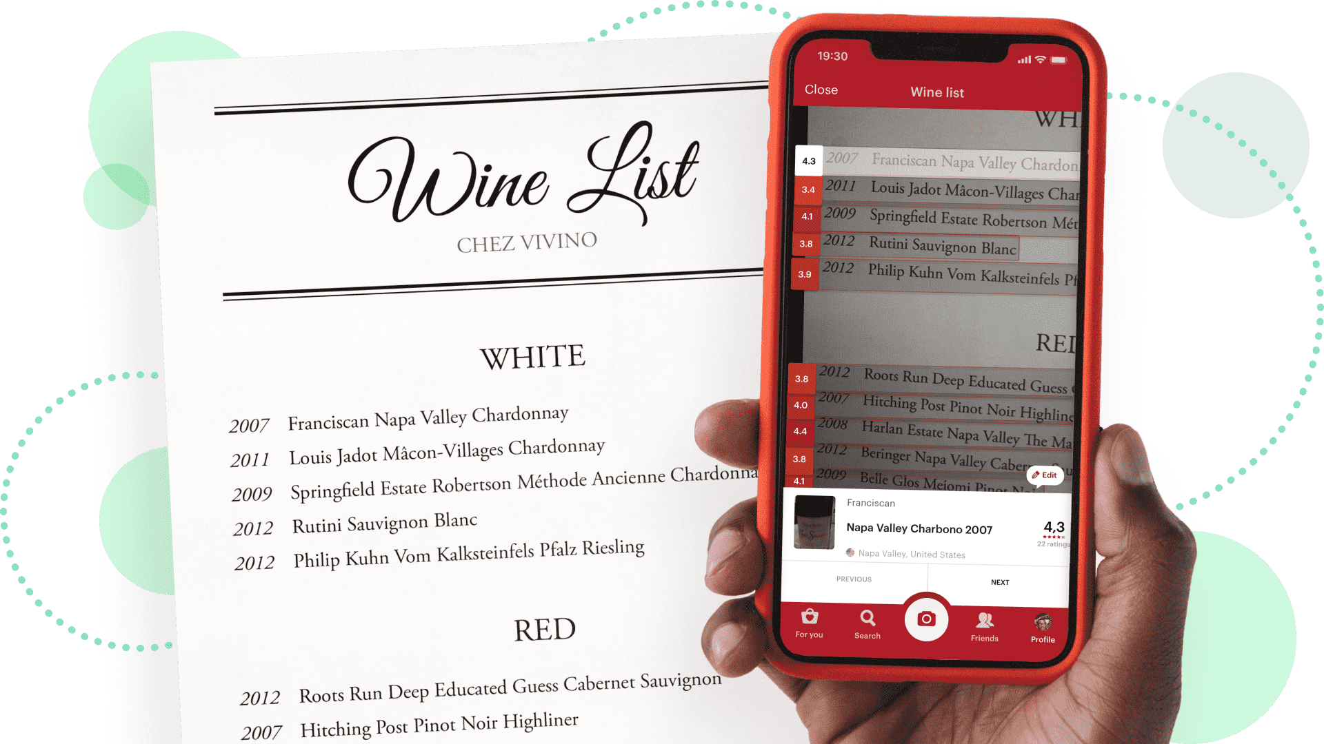 Vivino wine scanner